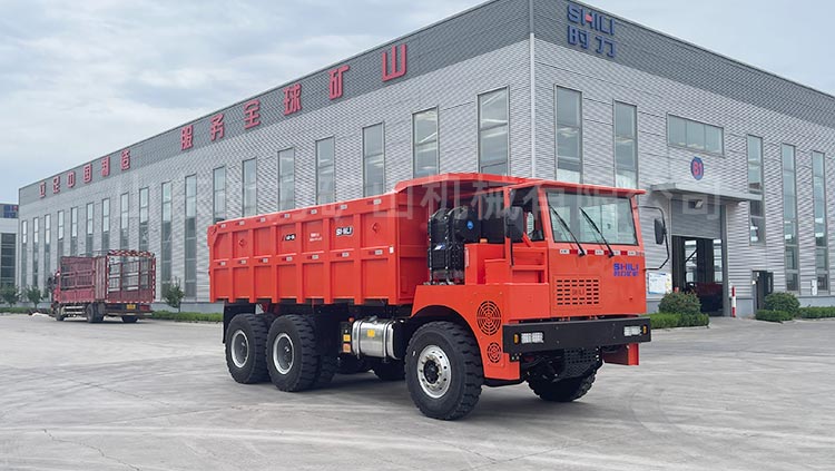 UQ-35吨矿山运输车_山东时力矿山机械有限公司|KA井下矿山运输车|电动自卸车|地下铲运机_图片_参数_山东时力